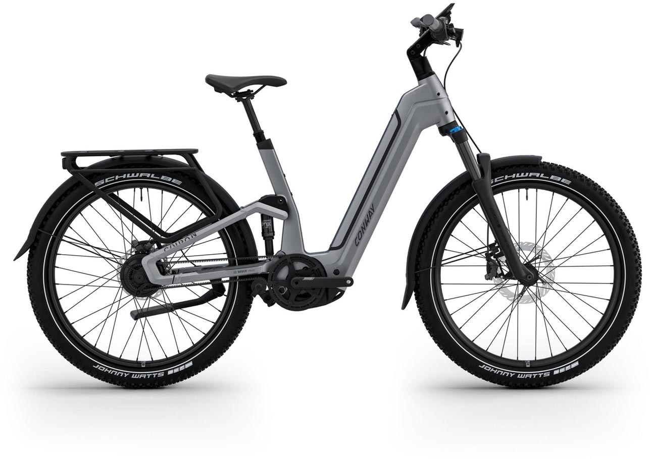 Conway Cairon SUV FS 8.0 B metallic grey matt 2026 - E-Bike Fully ...